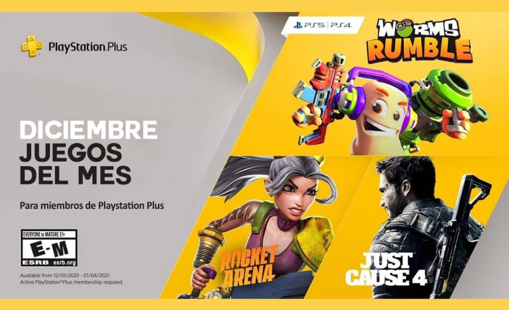 Estos Son Los Juegos Gratuitos De Diciembre En Playstation Plus Perugame